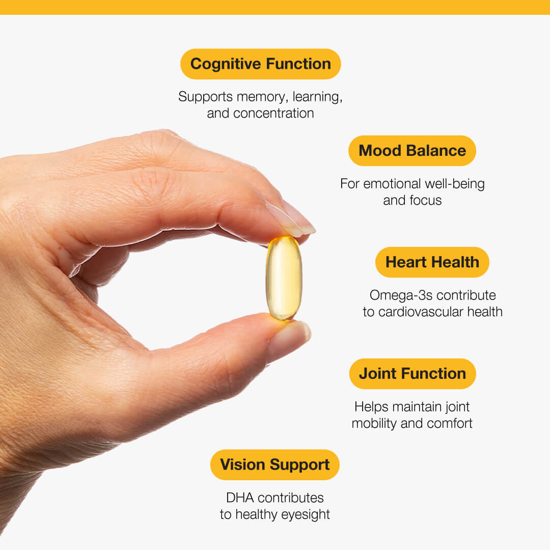 Eskimo®-3 Brainsharp 120 Fish Oil Capsules - Omega Capsules | Metagenics UK