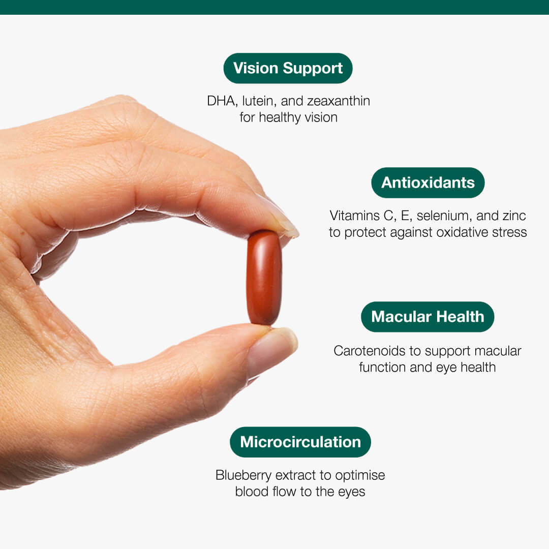 Vision Plus: 60 Capsules for Eye Health | Metagenics UK