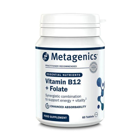 Vitamin B12 + Folate : High Strength Folic Acid with Vitamin B12 ...