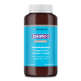 Eskimo®-3 Brainsharp 120 Fish Oil Capsules - Omega Capsules | Metagenics UK